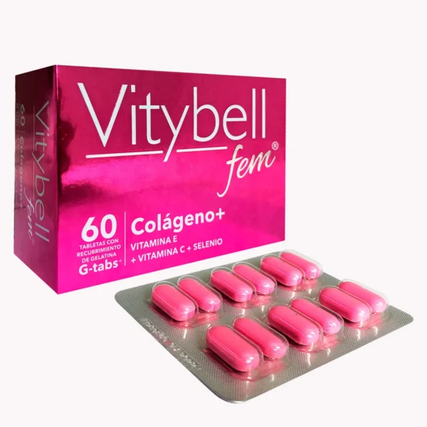 Vitybell-Fem G Colageno Hidrolizado 60 Tabletas - Interdrogas