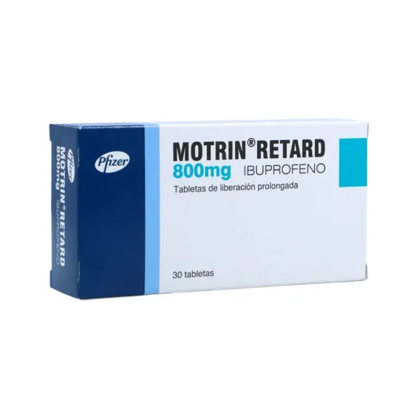 Motrin Ibuprofen 800 Mg 30 Tabletas - Interdrogas